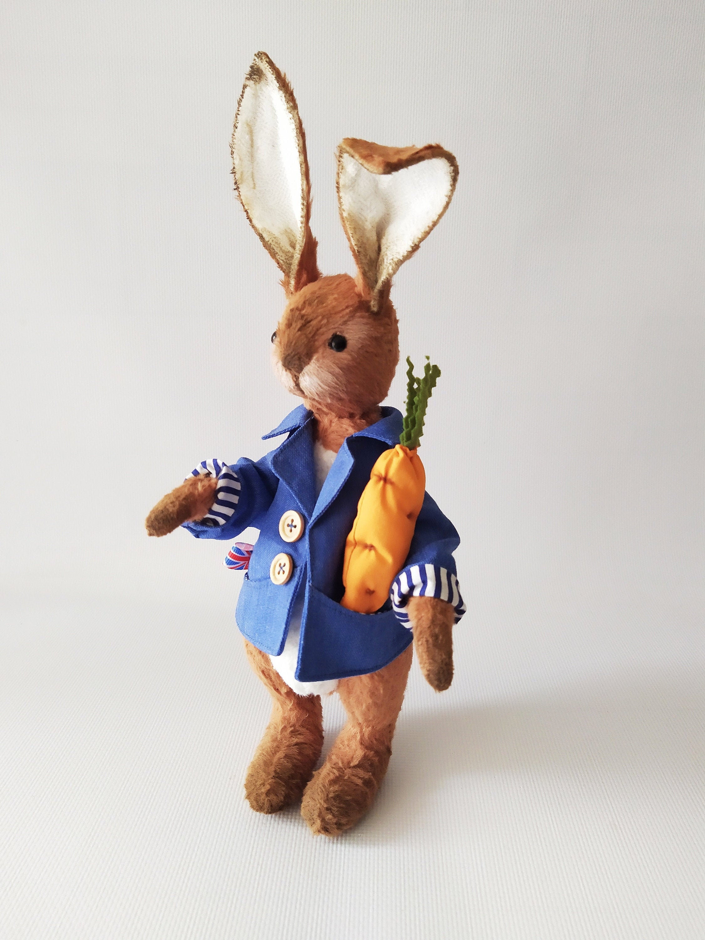 Peter Rabbit Bunny Nursery Teddy Bear Gift Vintage Style for - Etsy