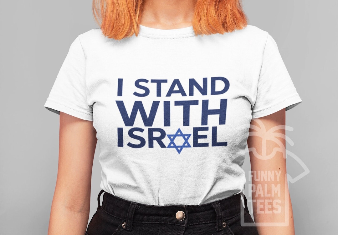 Israel Shirt,israel Flag,i Stand With Israel Shirt,israel Shirts ...
