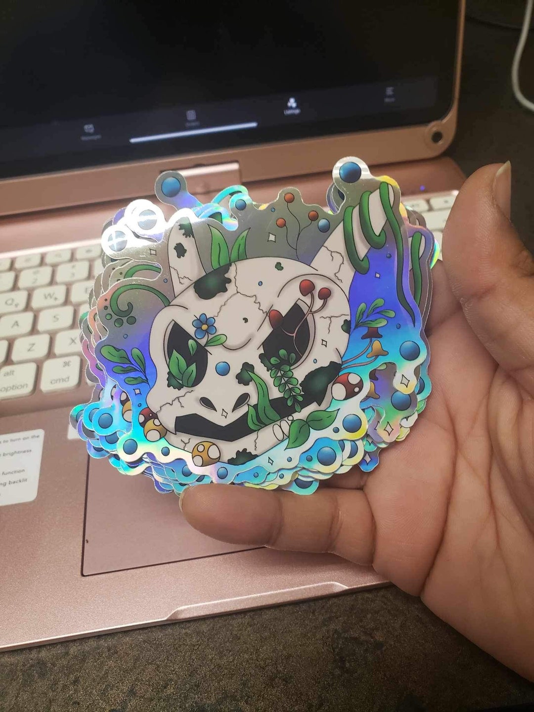 Holographic Waterproof Cottage Core Pokemon Stickers - Etsy