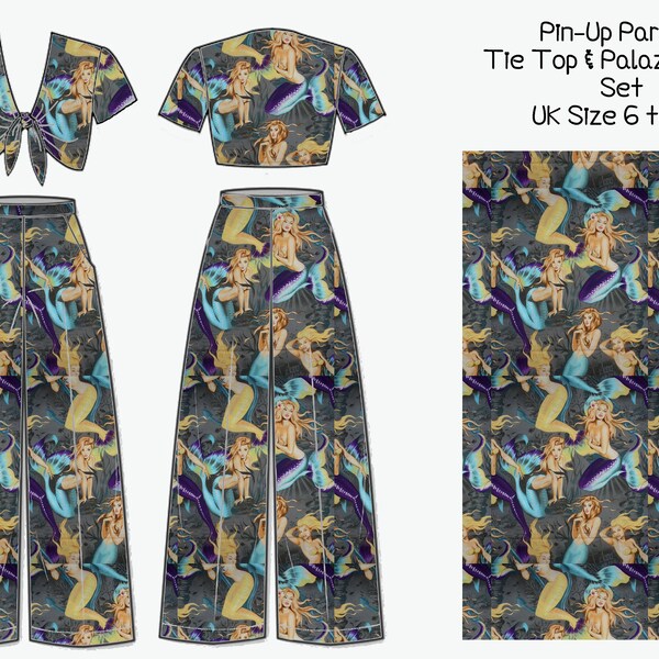 Pinup Girl Fabric - Etsy