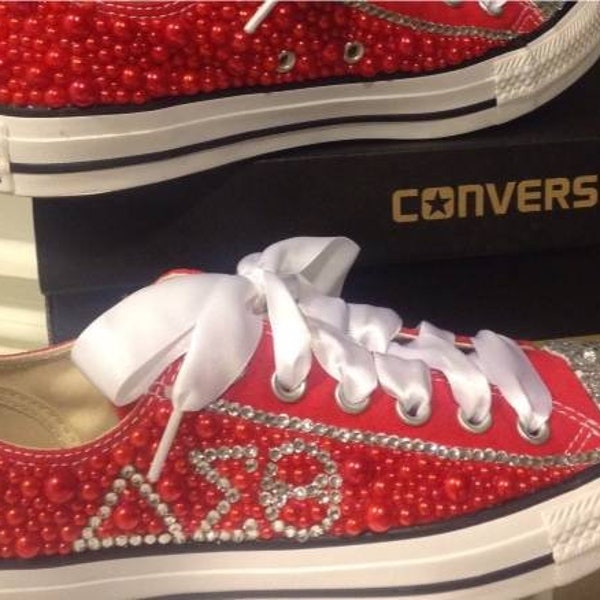 Delta Sigma Theta Shoes - Etsy