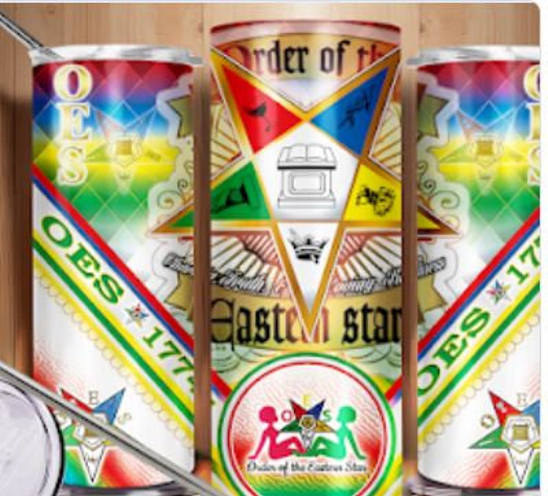 Order of Eastern Star Stainless Steel Tumbler 20 Oz - Etsy