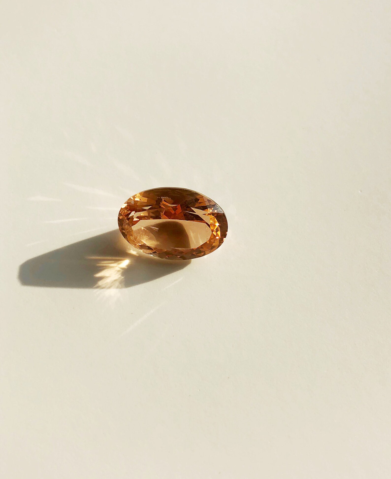 Imperial Topaz 17х12 12 Ct Sherry Topaz Oval Topaz Unheated - Etsy