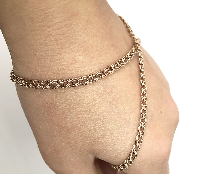 21 Inch 14k Solid Gold Chain.yellow Gold 3 Mm Chain.bismarck - Etsy UK