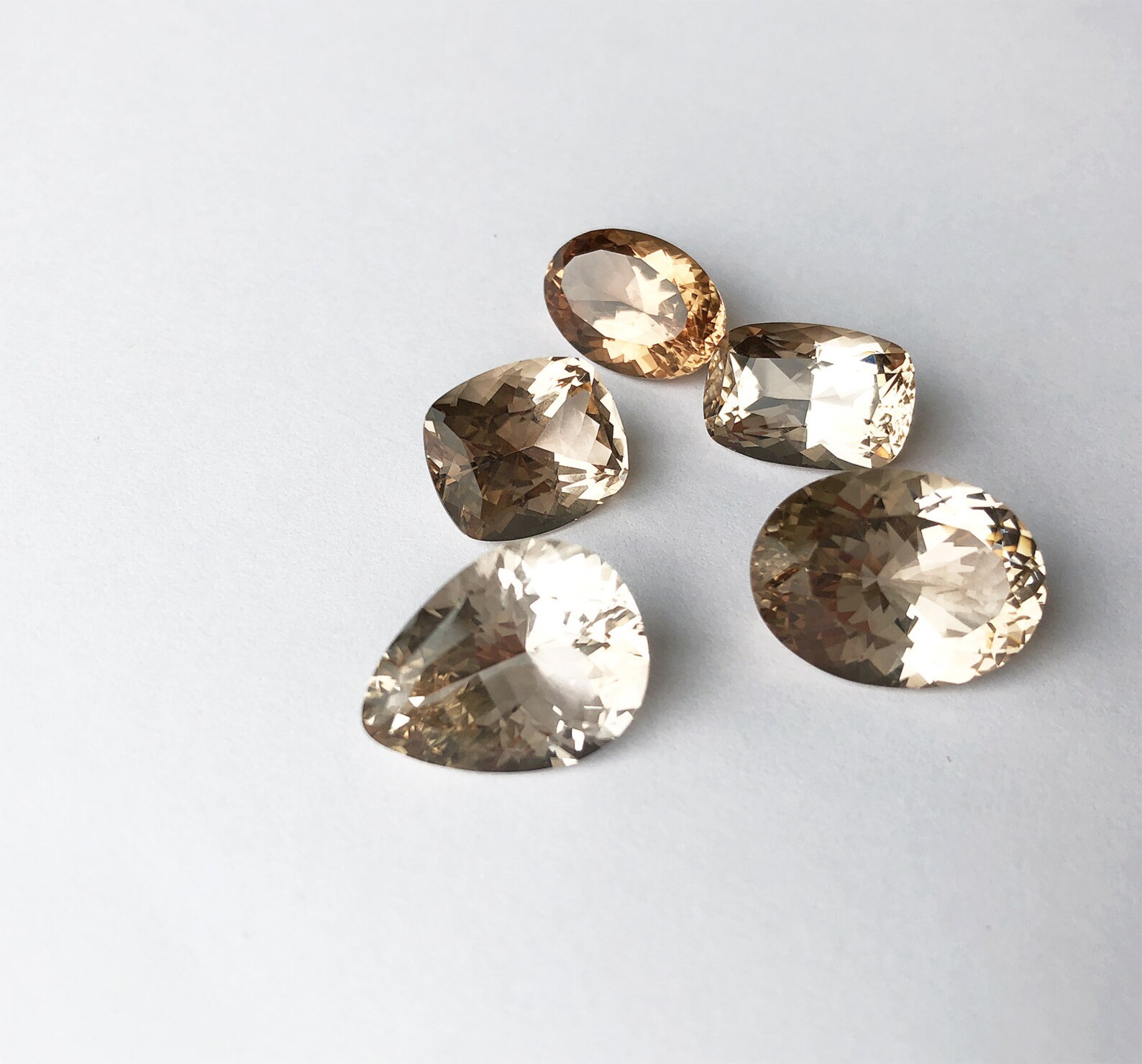 Imperial Topaz 17х12 12 Ct Sherry Topaz Oval Topaz Unheated - Etsy