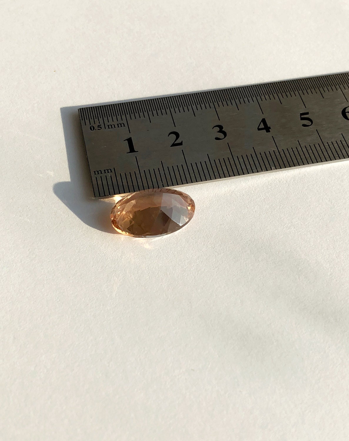 Imperial Topaz 17х12 12 Ct Sherry Topaz Oval Topaz Unheated - Etsy