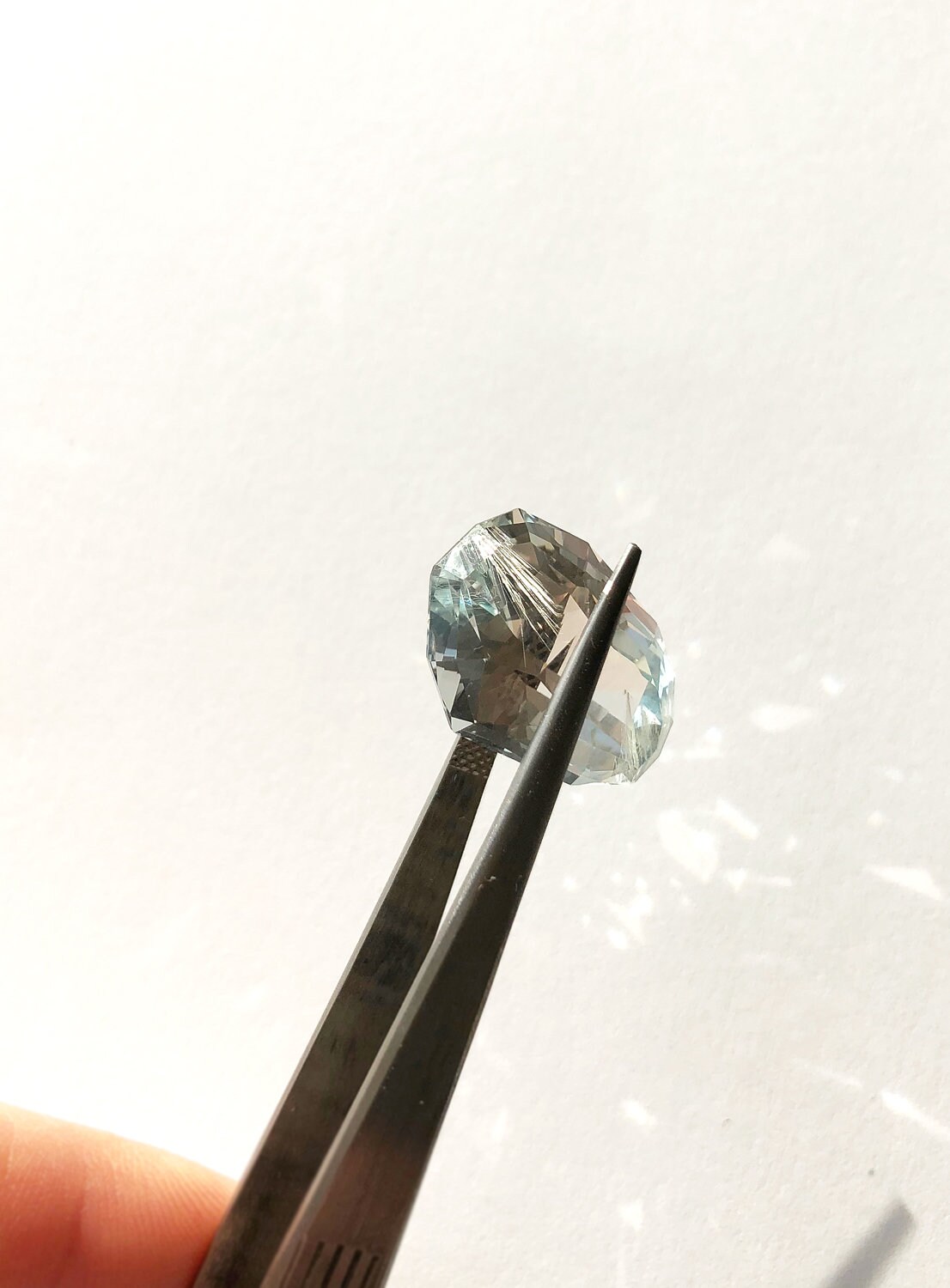 Topacio natural 21х16х12 26.1 ct Topacio azul cielo sin - Etsy España