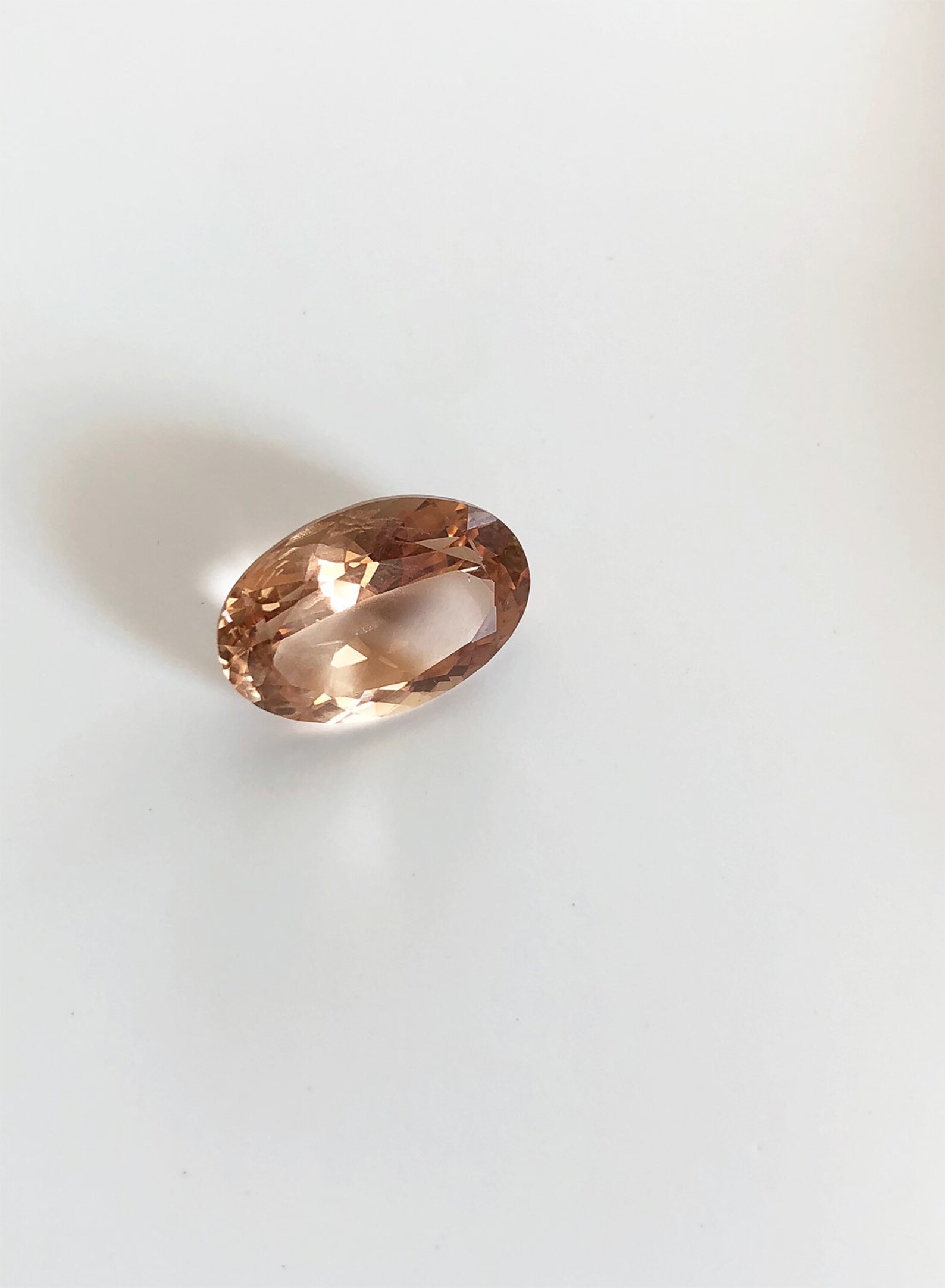Imperial Topaz 17х12 12 Ct Sherry Topaz Oval Topaz Unheated - Etsy