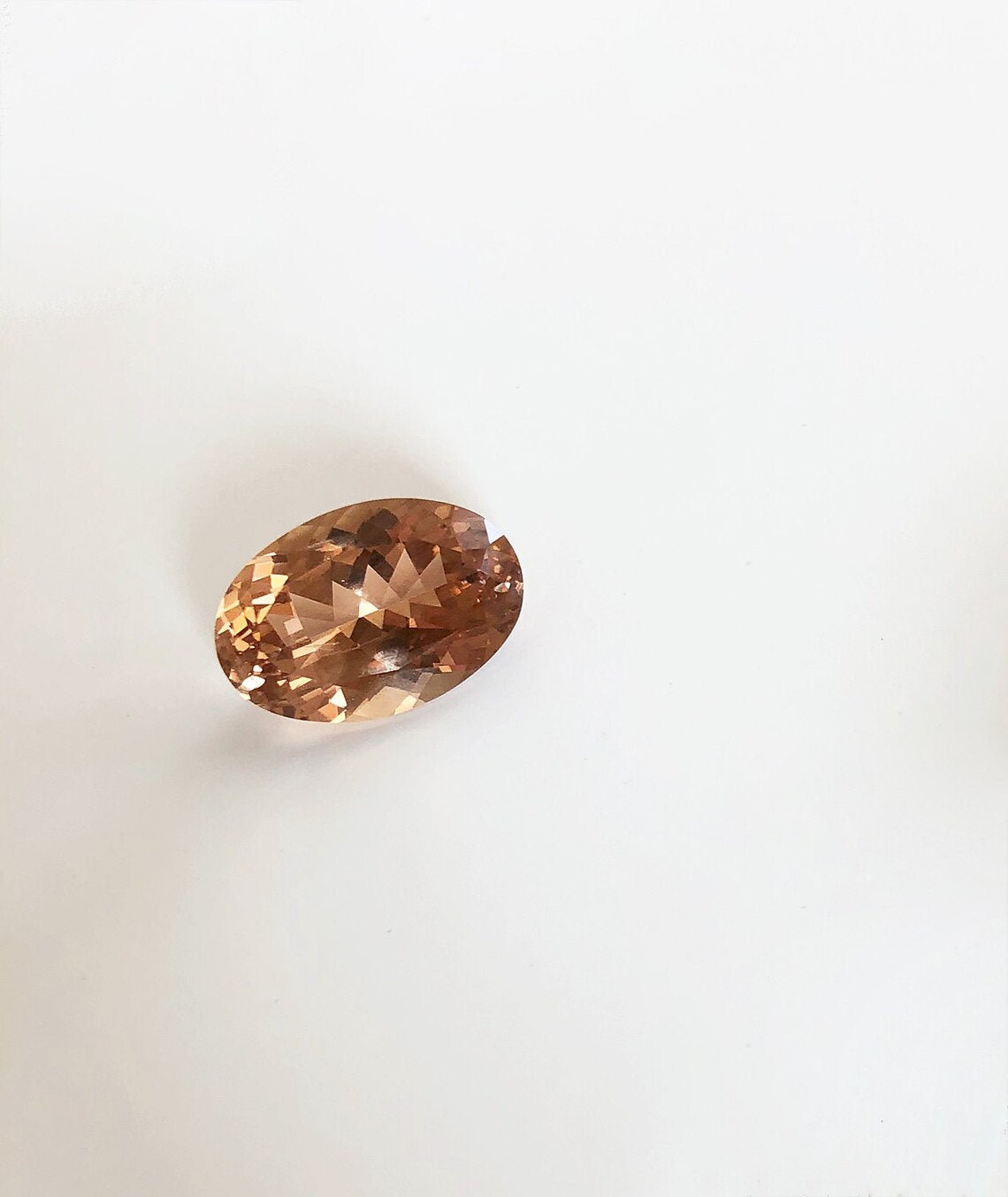 Imperial Topaz 17х12 12 Ct Sherry Topaz Oval Topaz Unheated | Etsy