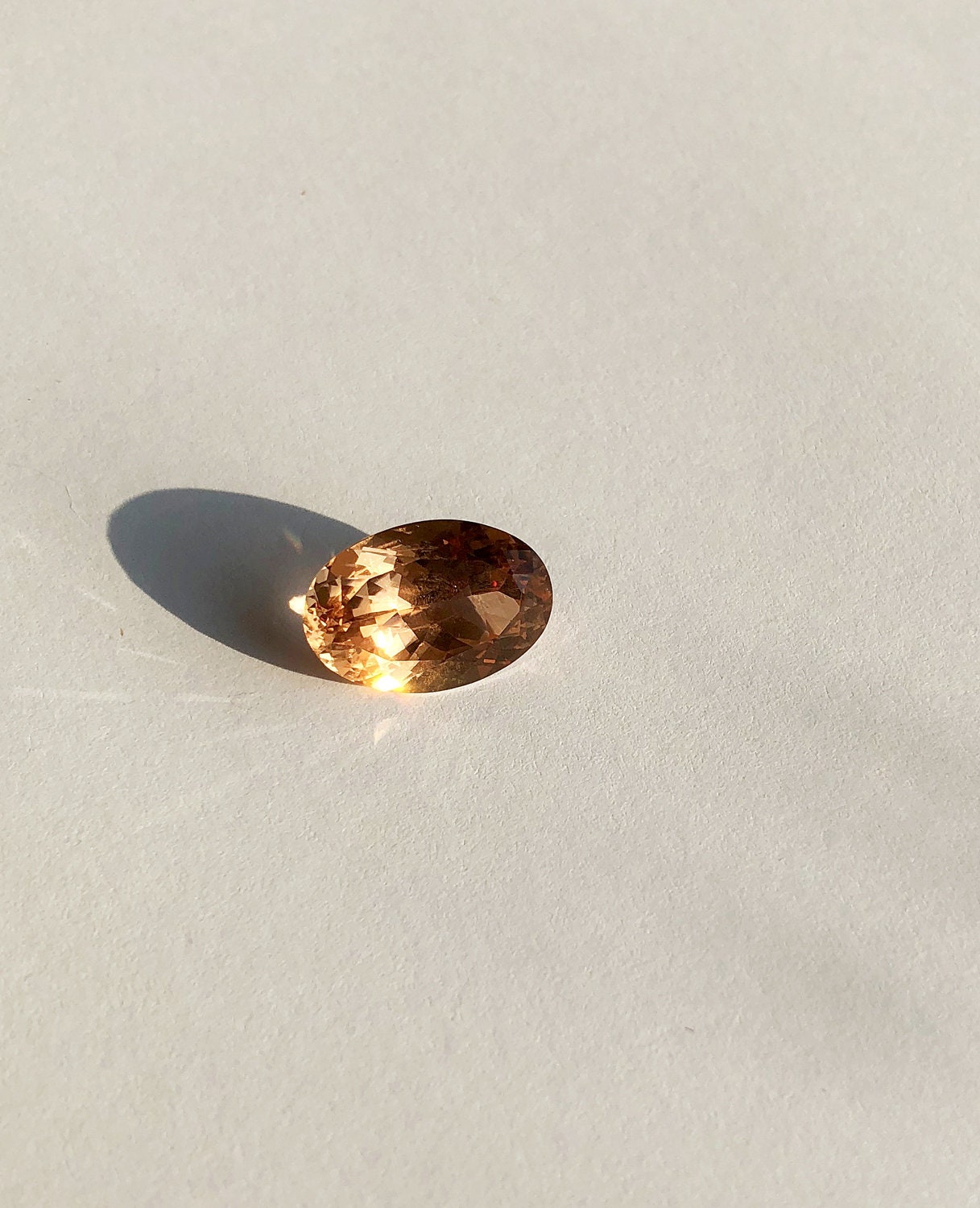 Imperial Topaz 17х12 12 Ct Sherry Topaz Oval Topaz Unheated - Etsy
