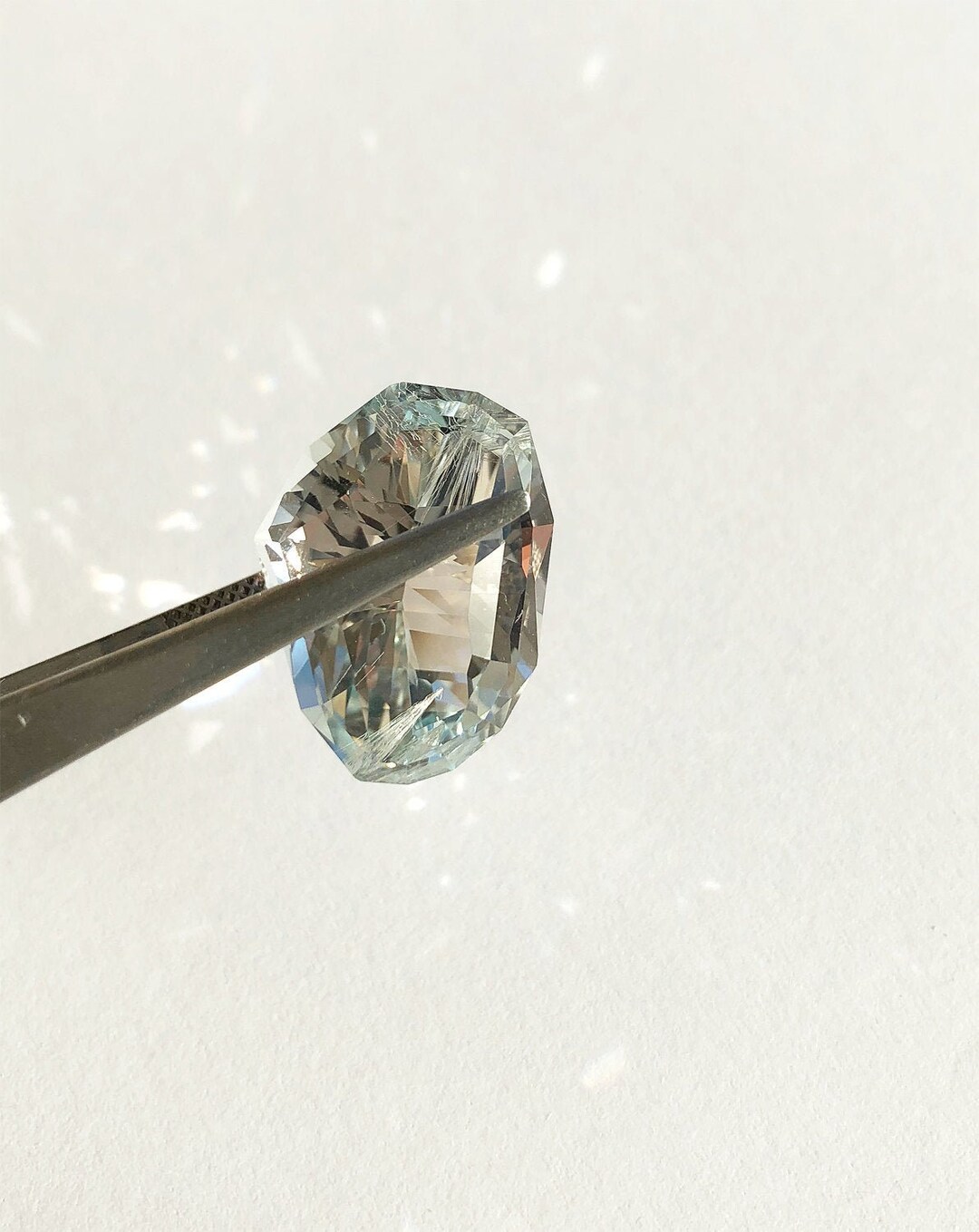 Topacio natural 21х16х12 26.1 ct Topacio azul cielo sin - Etsy España