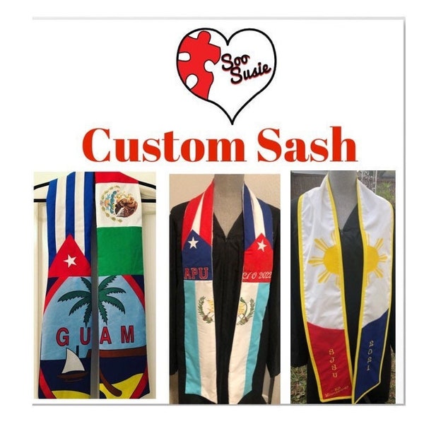 Graduation Sash - Etsy