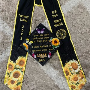 100% Custom Graduation Sash - Etsy