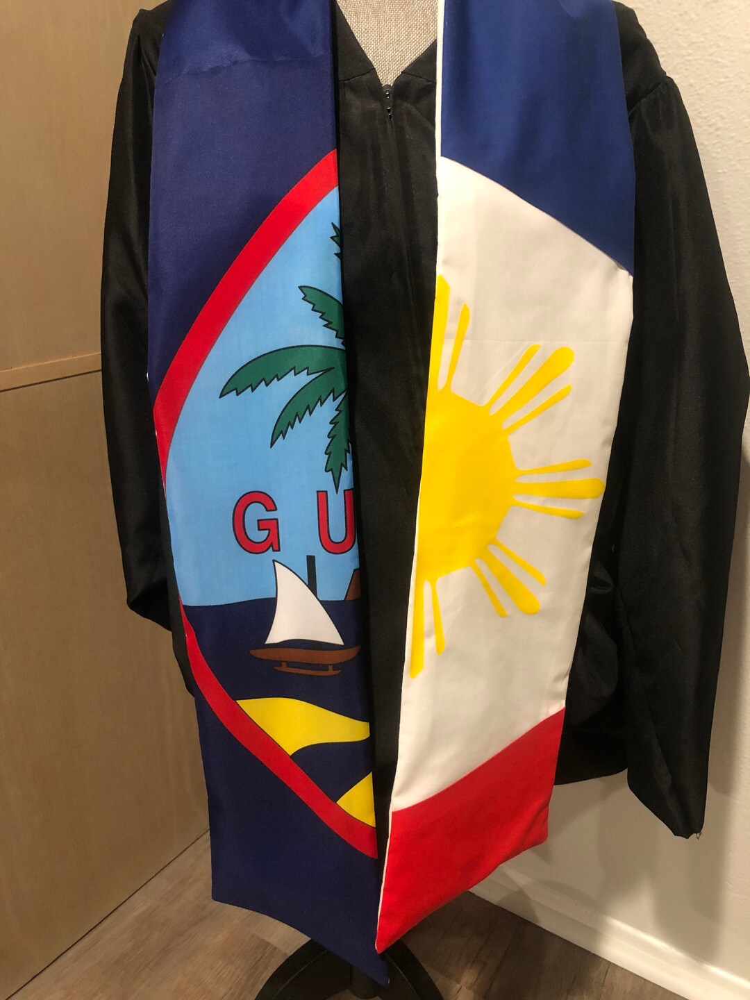 Philippines Guam Sash Vertical - Etsy