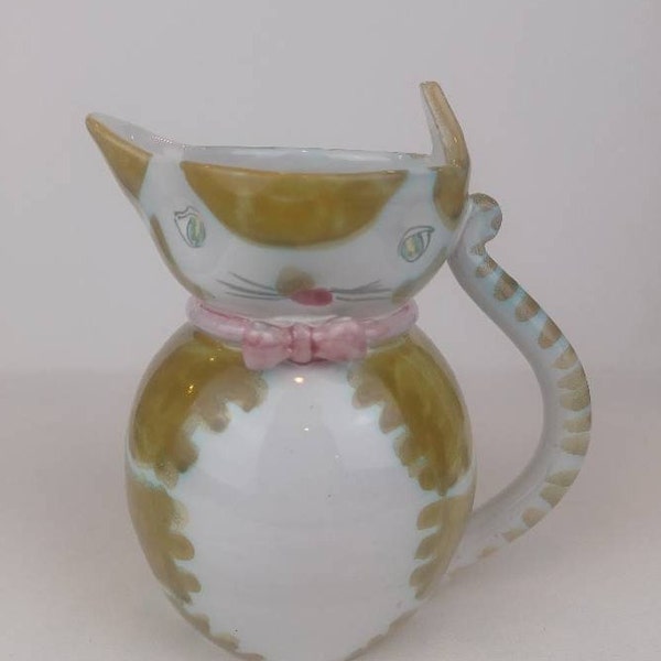 Cat Pitcher - Etsy