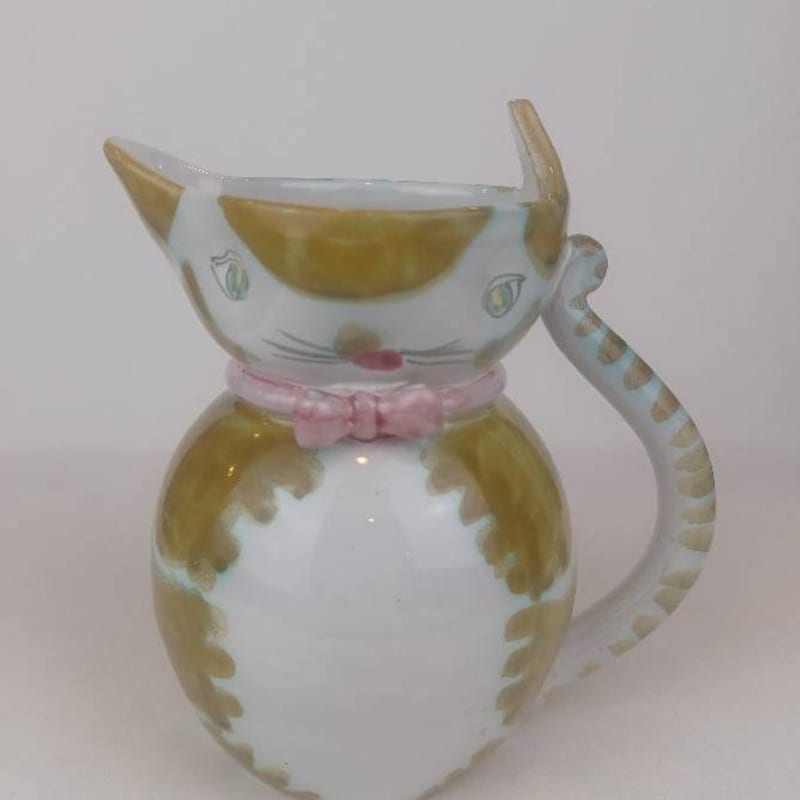 Cat Pitcher - Etsy