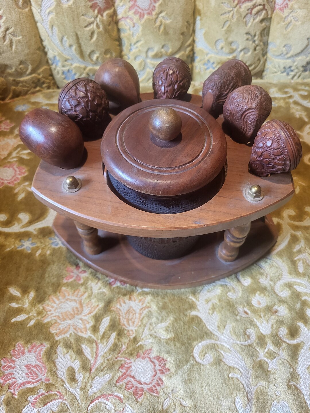 Vintage Humidor, Stand and Pipe Set - Etsy