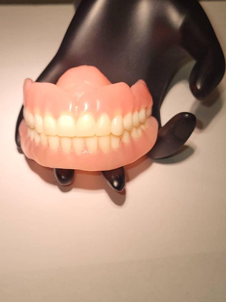 Full Vintage Denture Set - Etsy