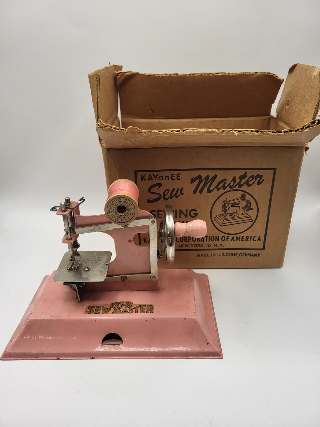Sewmaster Kids Sewing Machine Pink With Original Box and Directions - Etsy