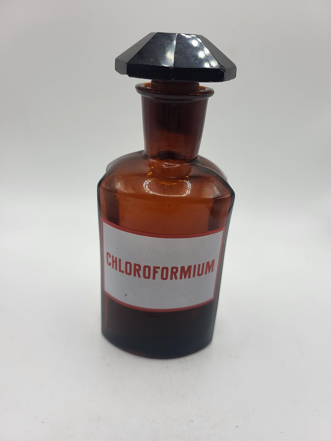 Antique Chloroform Bottle - Etsy