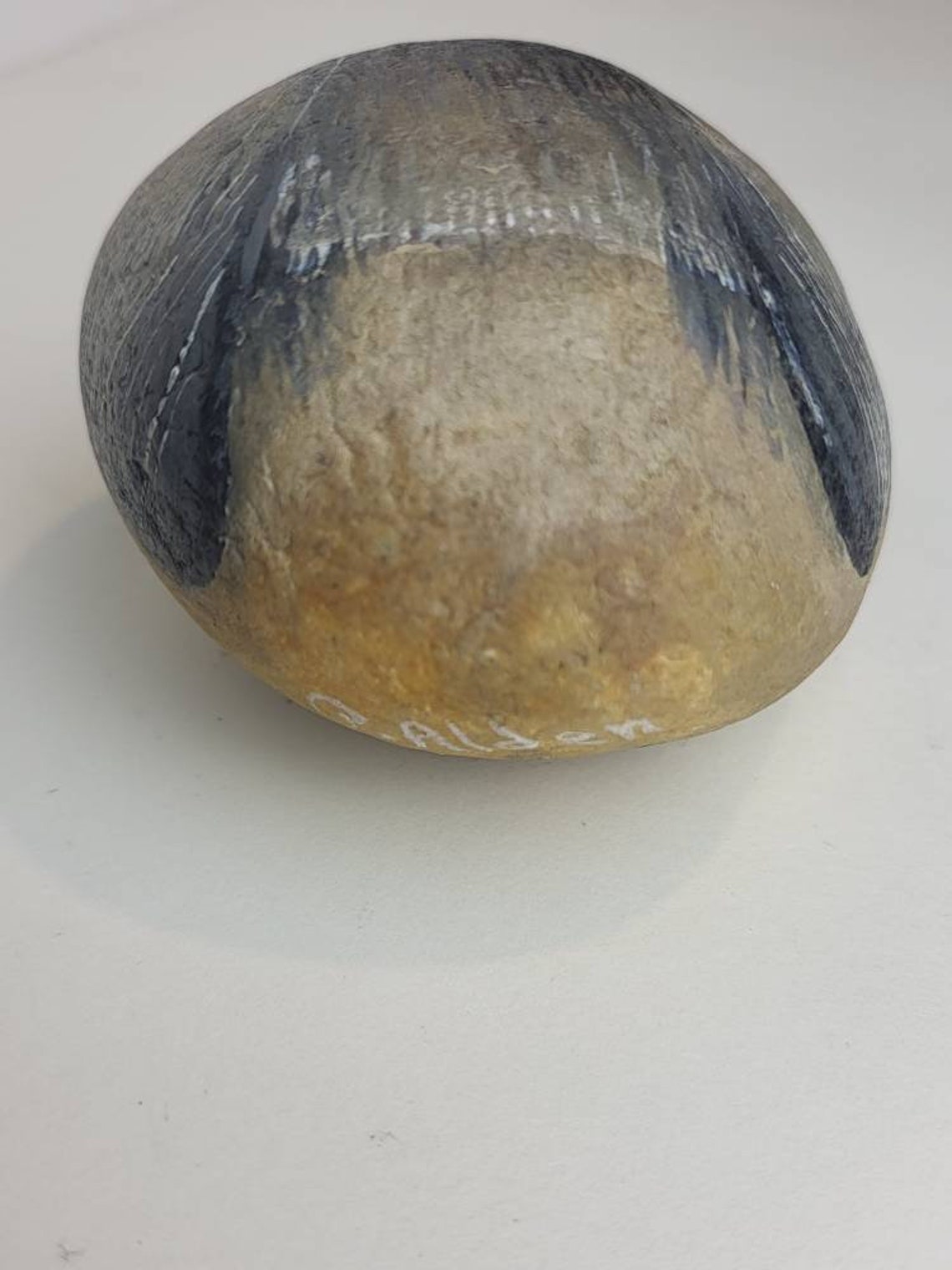 Vintage Painted Rock - Signed Cat Art - Etsy