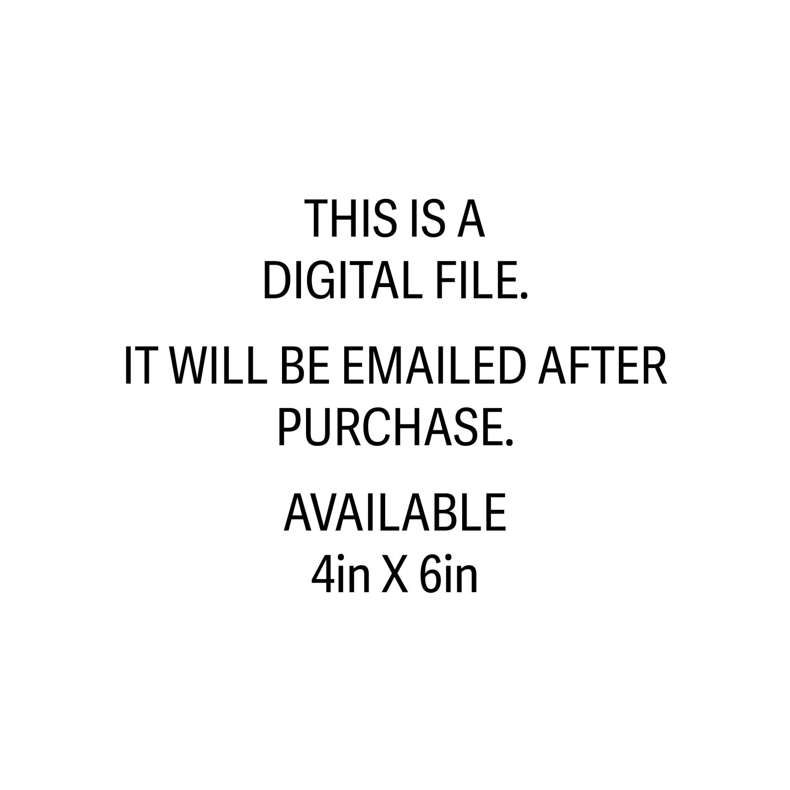 Thank You Card. 4x6in Printable File. Digital Download. Flowers - Etsy