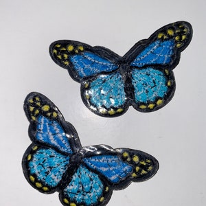 Blue Butterfly Patches - Etsy