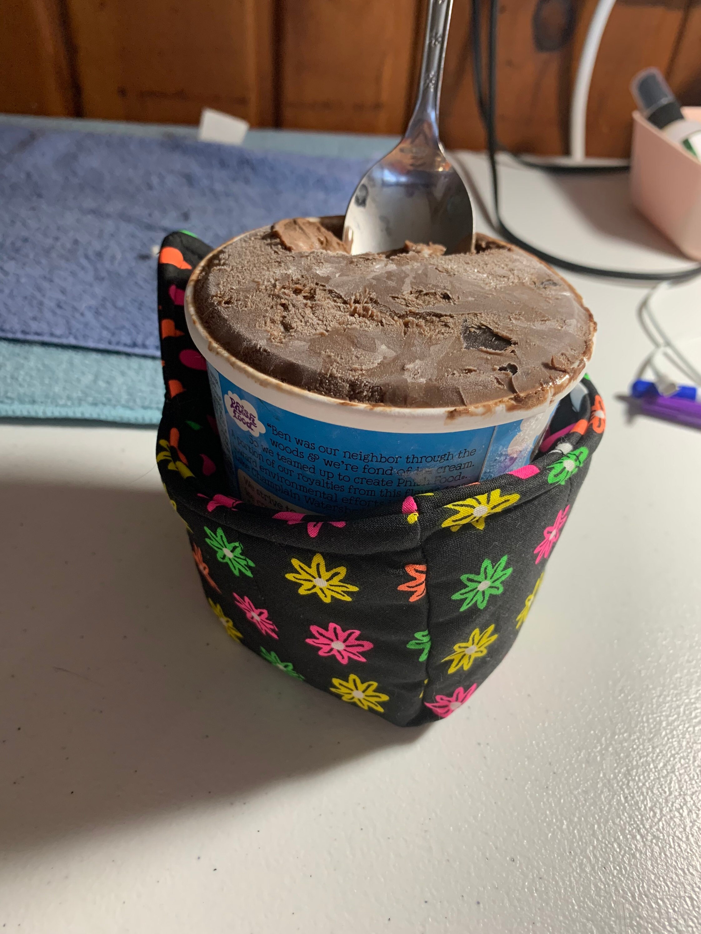 Insulated Pint Ice Cream Holder - Etsy