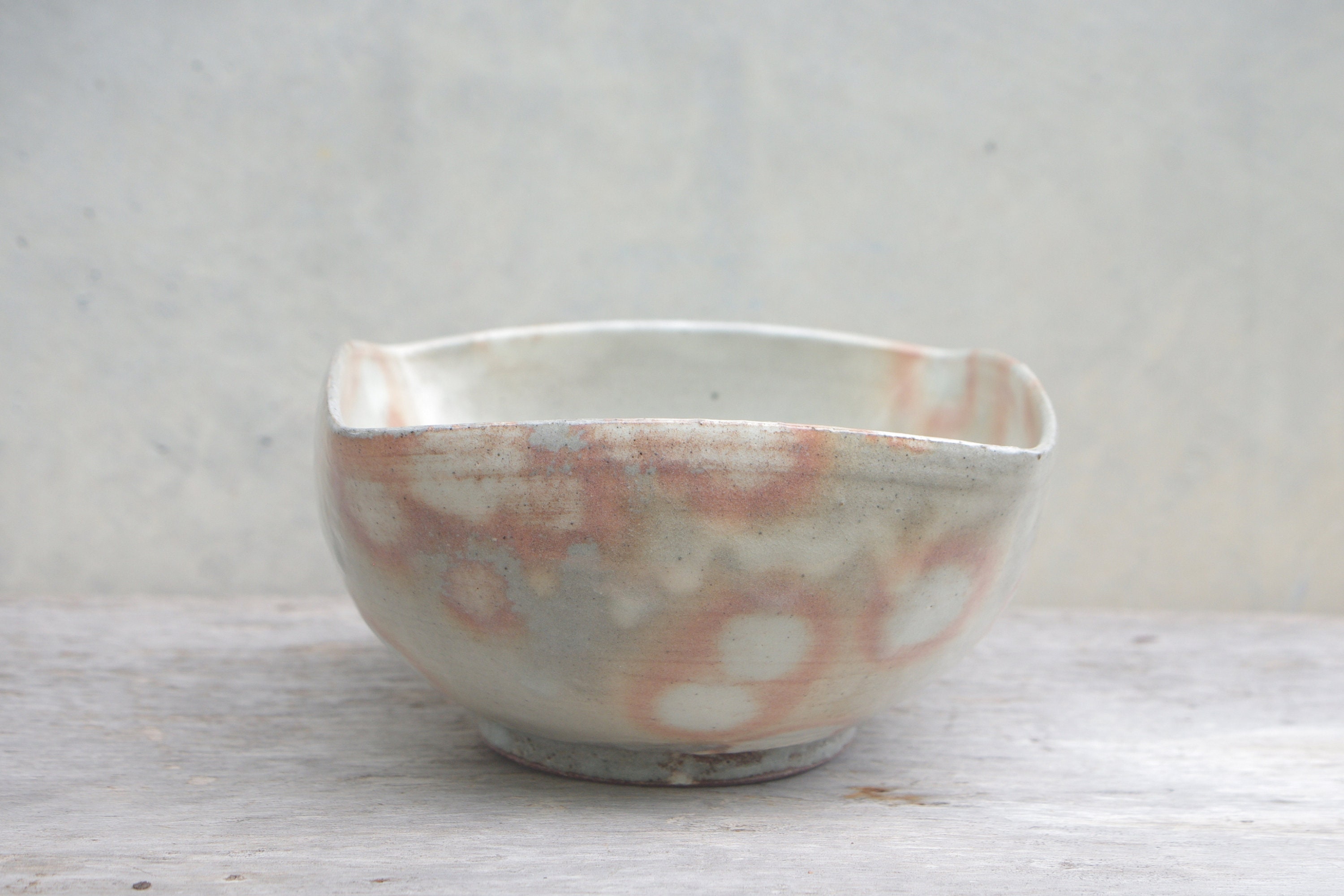 Vintage Japanese Ceramics Square Bowl Handmade Art Bowl Ceramic East ...