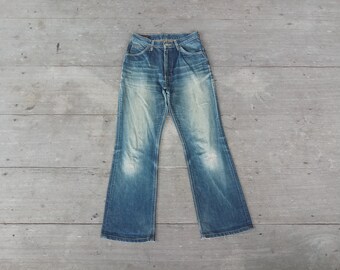 Super Feded ,beautiful,vintage Lee Boot Cut W28 L33.5,hippie Jeans,cool ...