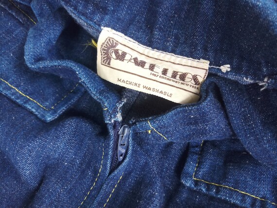 Rare and Beautiful , Zipper Front ,Vintage 60s 70s Sp… - Gem