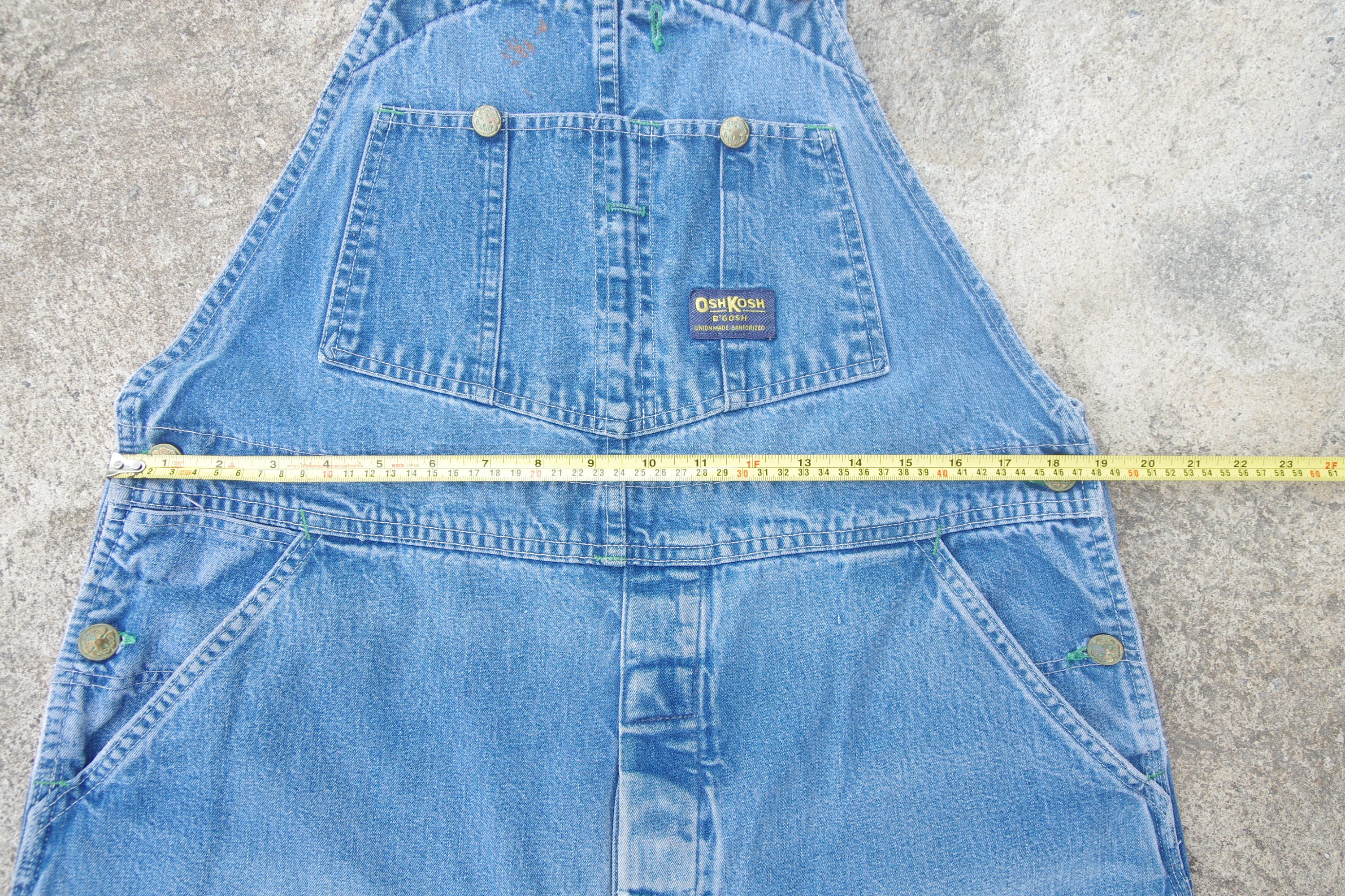 Rare,faded,vintage 50s Oshkosh Overalls Size L W38 ,oshkosh Union Made ...