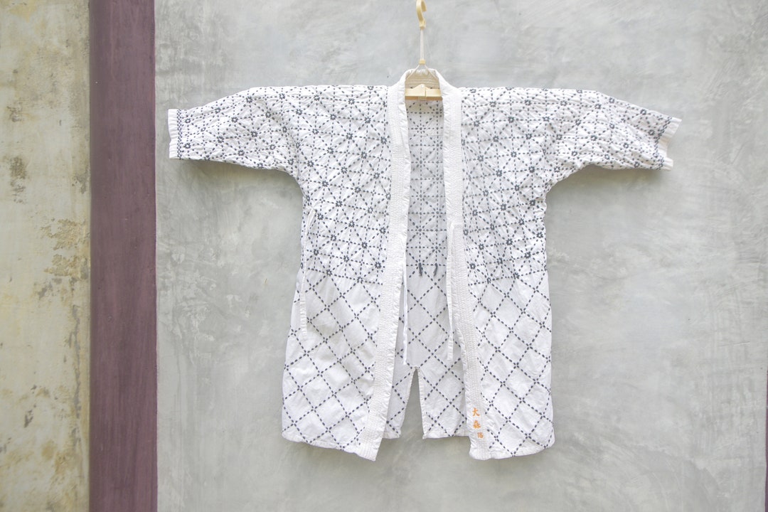 Vintage Kendo Jacket Cotton Robe,judo,aikido,budo,jacket Japan,japanese ...