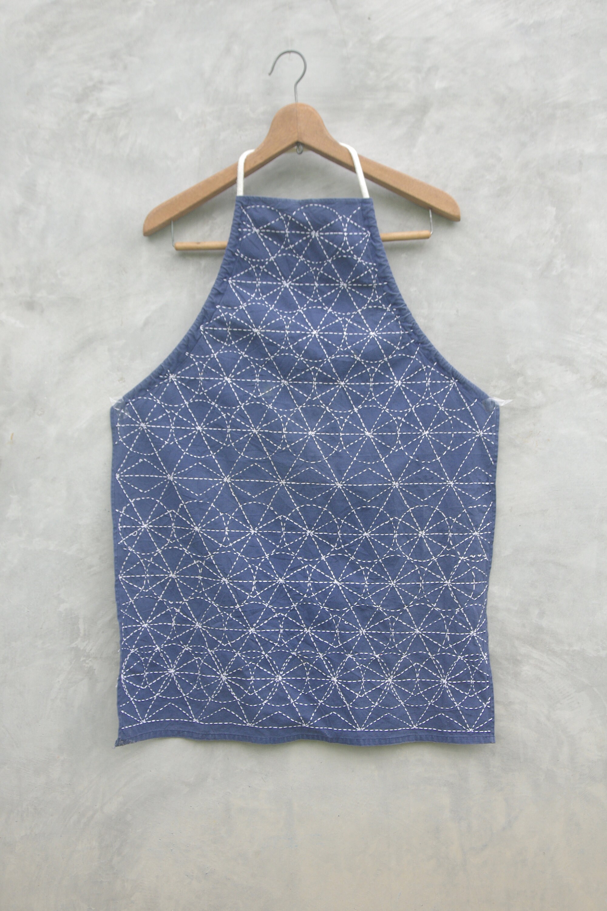 Vintage Apron Pattern Style Japanese Handmade Embroidery - Etsy