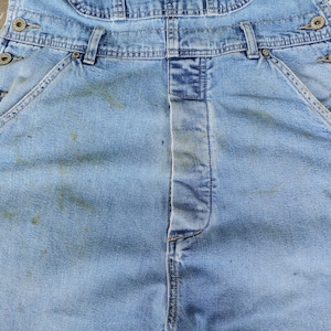 Vintage Guess Overalls Size S Waist up W32 L27 , Guess Overalls Bib ...
