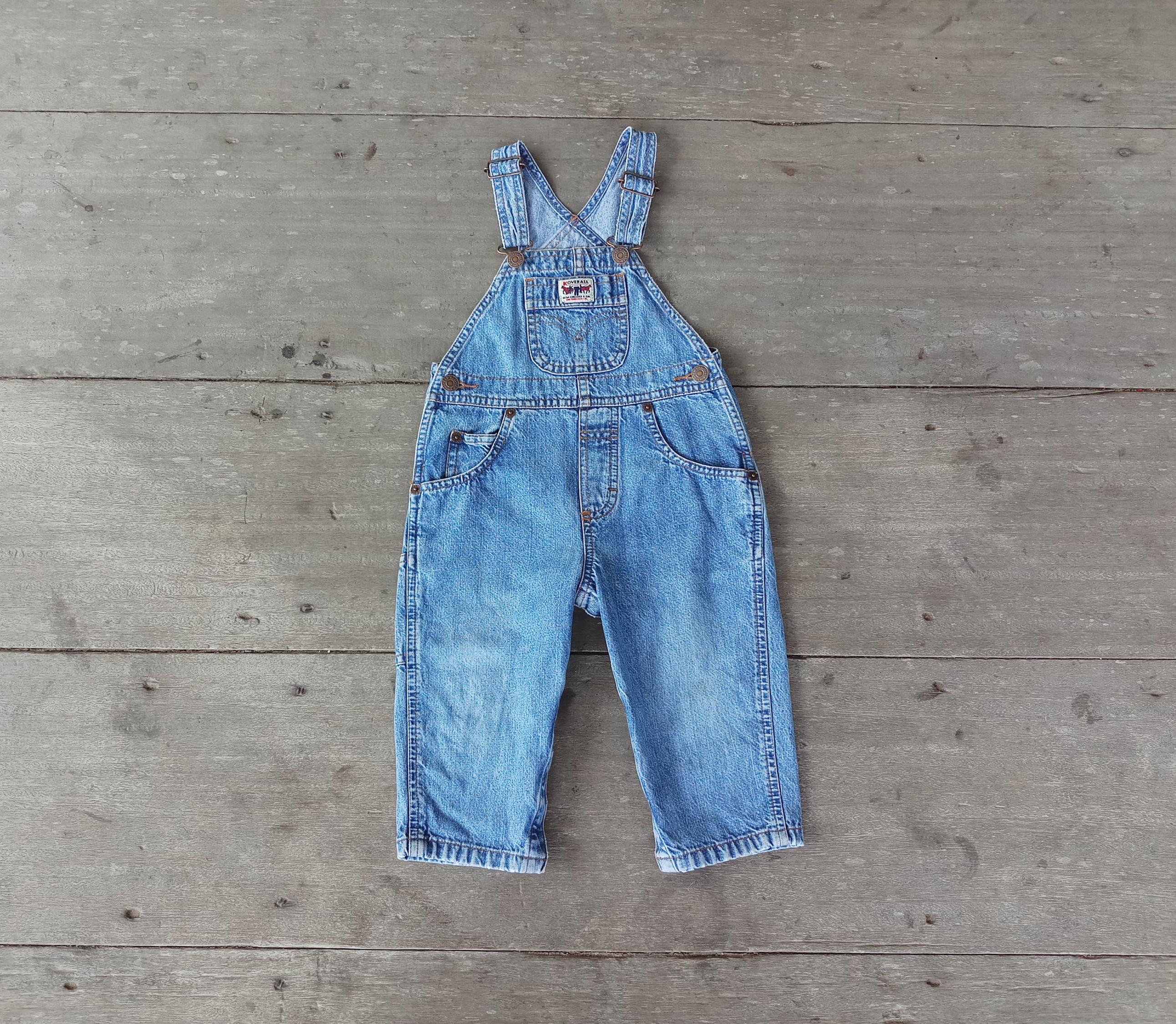 Beautiful ,vintage Kids Levis Overalls Size 12 M 18M, Baby Toddler ...
