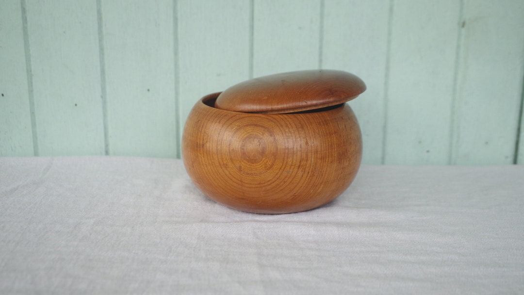 Vintage Japanese Bowls japanese Checkers wooden Bowl wood - Etsy