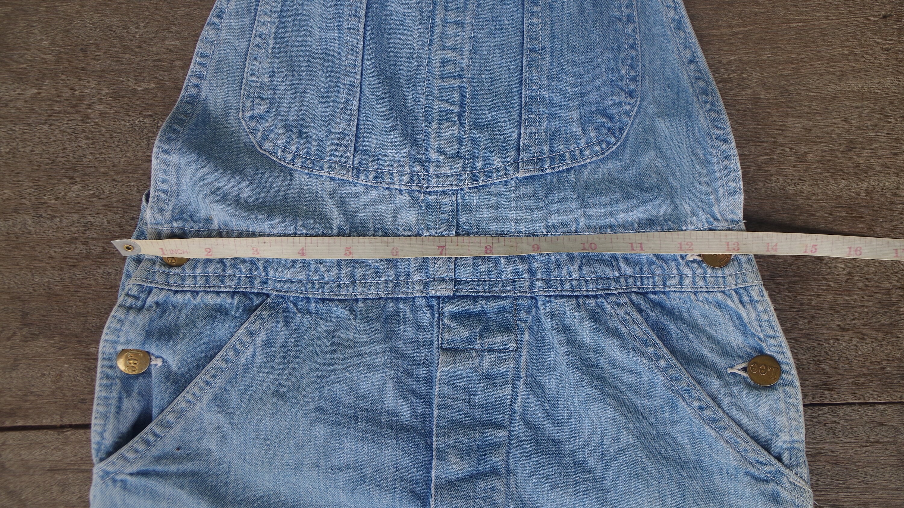 Rere vintage 40s 50s LEE Overalls Cut off Size XS W23 W26 - Etsy