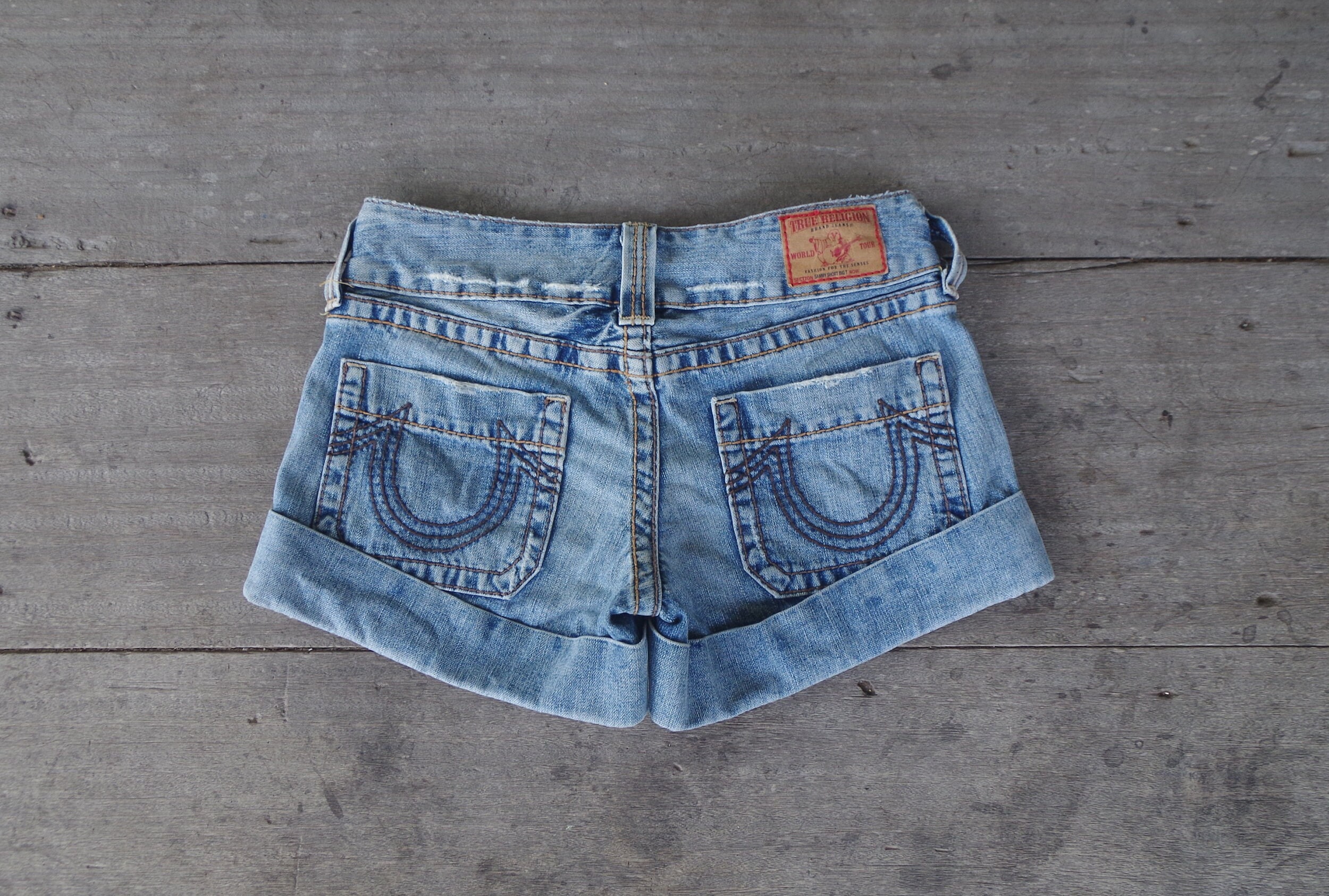 Beautiful ,true Religion Shorts W26 W27 ,super Low Waist W29, for Women ...