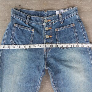 Beautiful ,botton Fly , Vintage Bobson Big Bell Bottom W25 W26 L32.5 , Hippie,cool,hipster ,made ...