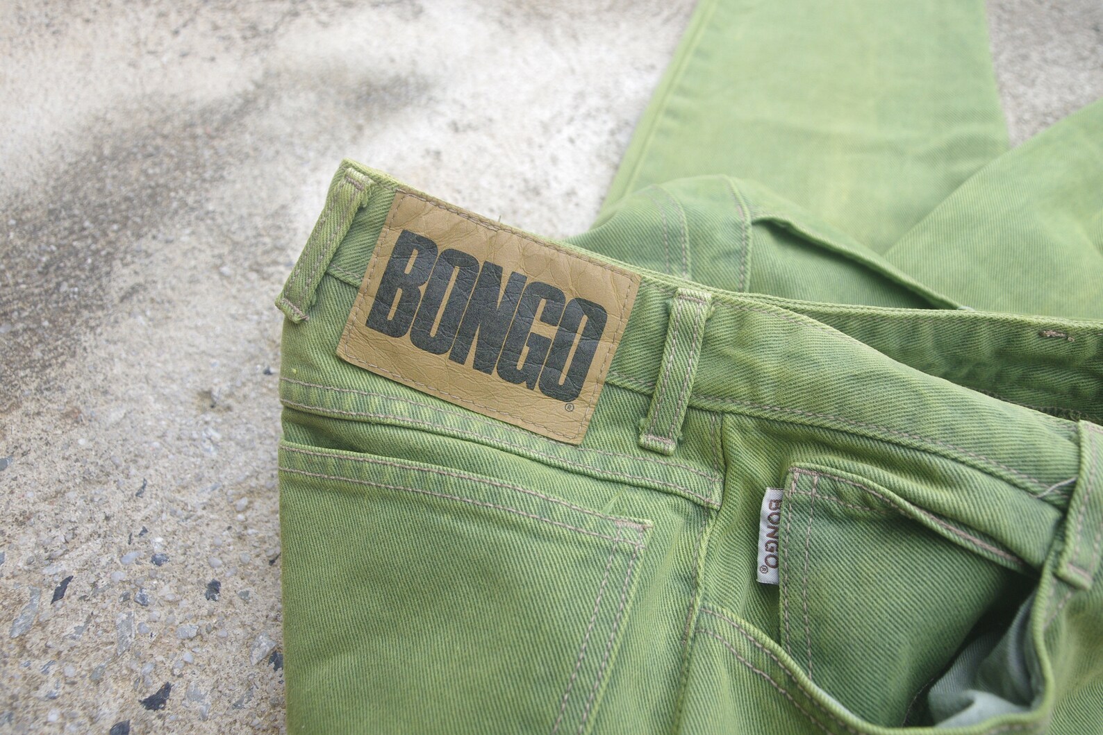 Vintage 80s 90s Bongo Jean W26 W27 Bongo Olive Jeanshigh | Etsy