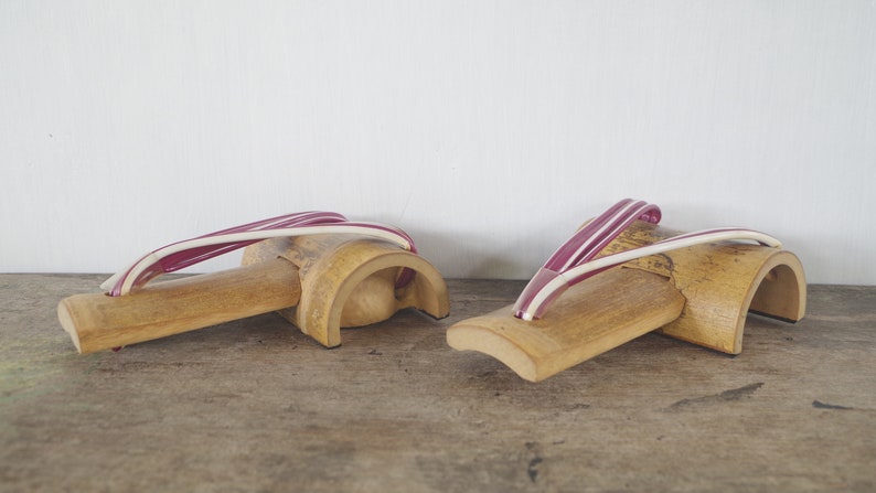 Rare, Bamboo Geta Japanese ,sandals,geta,shoes,zori,geta Wood,sandals ...