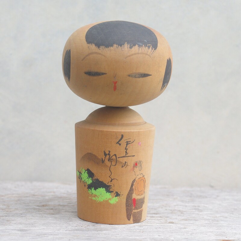 Japanese Kokeshi Box - Etsy
