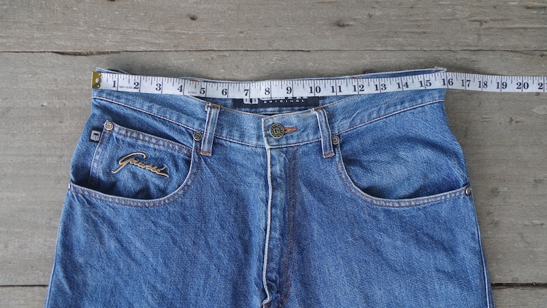 Vintage Gawtti Denim W32 L31,wide Leg, Baggy, Hip Hop,streetwear - Etsy