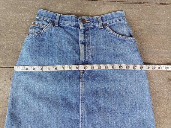 Rare and Beautiful ,Vintage 70s 80s Lee denim Skirt … - Gem
