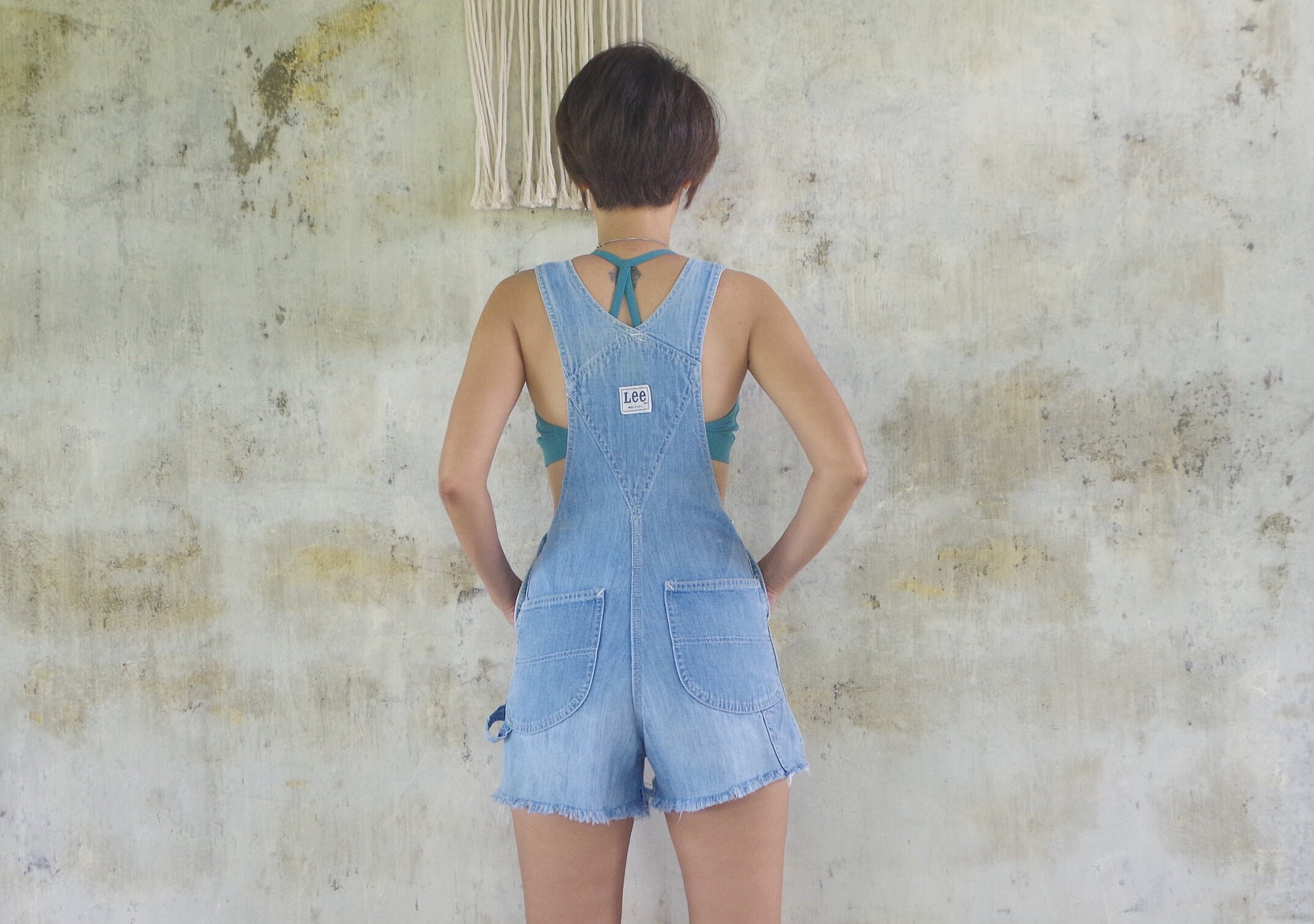 Rere vintage 40s 50s LEE Overalls Cut off Size XS W23 W26 - Etsy