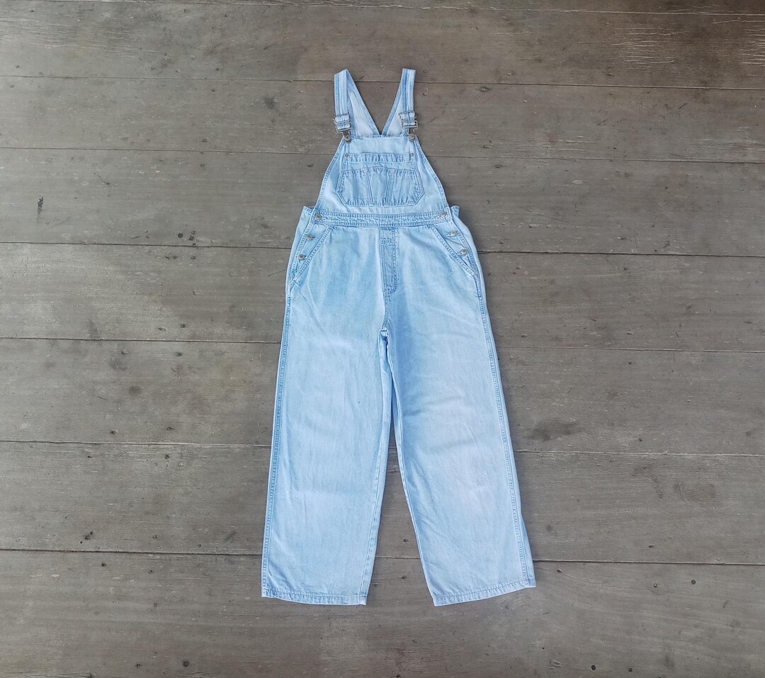 Faded ,vintage Gap Overalls Size S Waist up W32 L26 ,overalls Bib ,cool ...