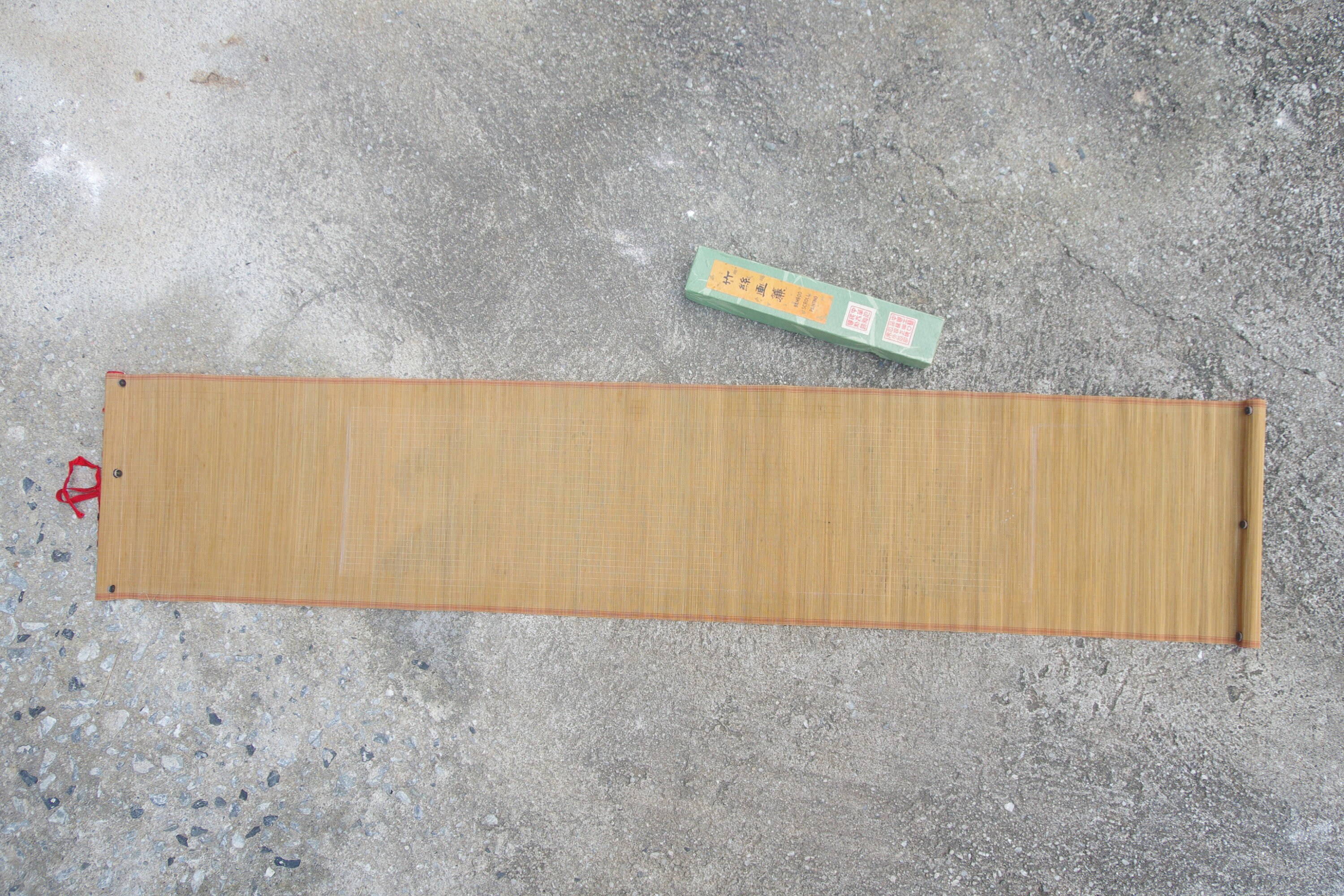 Bamboo Scroll Painting Vintage Hanging Scroll - Etsy