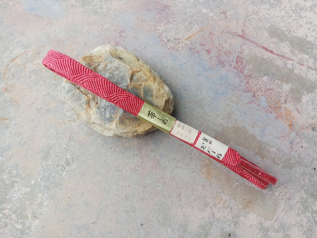 Pink Obijime Cord,obi Jime Silk Kimono Obi Belt,gold,silver,kimono Cord ...
