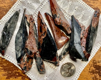 Obsidian Needles | Etsy